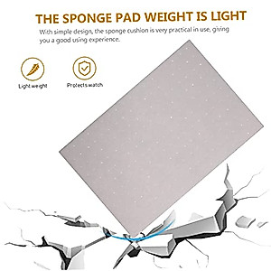 LIFKOME 4pcs Box ring tray core black ring insert foam ring holder ring display pads jewelry organizer tray black jewelry rings insert display mat sponge travel accessories Inner core