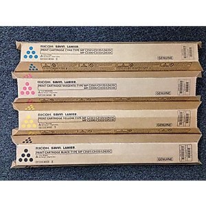 Genuine Ricoh 841578 841421 841422 841423 Ricoh Savin Lanier Toner C3501 MP C9135 LD635C MP C3300