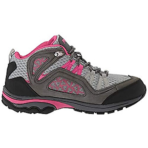 Propét Women's Peak Hiking Boot, grey/berry, 6 XWide