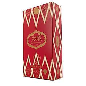 CYOIDAI XPIWHTOW Krasnaya Moskva Red Moscow Perfume Water Glass Bottled by Novaya Zarya US Imported Seller Novya Zarya - Screw Cap - 100ml - 3.38 fl oz - Best Gift for Her