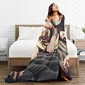 Ultra-Soft Jason Momoa Blanket, Fleece Collage Throw Blankets for All Season, Lightweight Soft Micro Flannel Blanket for Couch, Dorm, Bedding Blankets 50"X40"