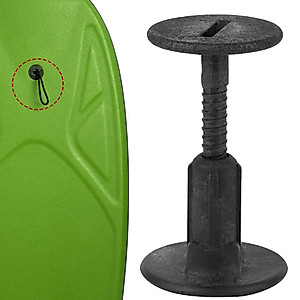 Alomejor Surfboard Leash Rope Plug Surf Board Leash Leg Rope Plug Paddle Board Leash Surf Leash Leg Rope for Surfboard