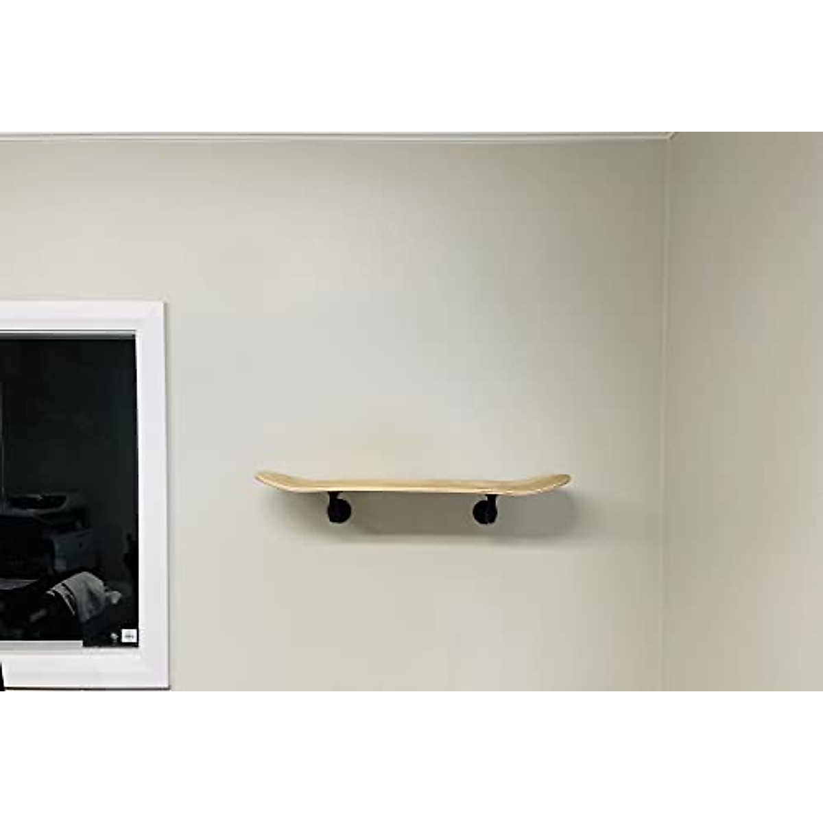 SkateShelf Skateboard Industrial Pipe Floating Shelf (Longboard)