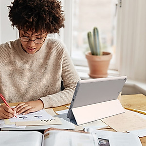 Divufus Case for iPad Air 3 / Pro 10.5 Inch, Lightweight Slim Soft TPU Trifold Stand Smart Cover, Auto Sleep/Wake Case with Pencil Holder for iPad Air 3rd Generation/Pro 10.5 - Gray