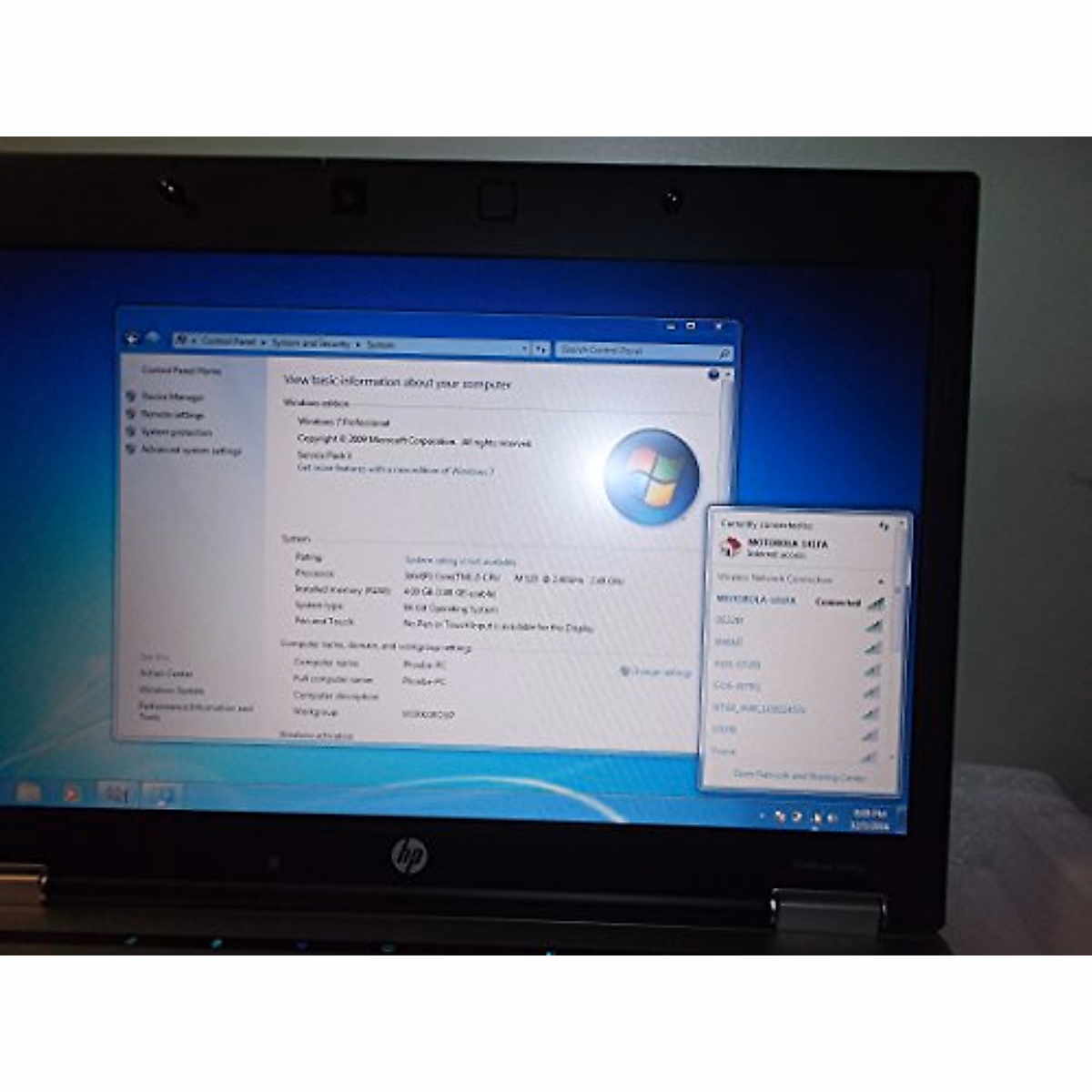 HP EliteBook 8440p Core i5-520M Dual-Core 2.4GHz 4GB 250GB DVD±RW 14" Notebook Windows 7 Professional w/Webcam & 6-Cell
