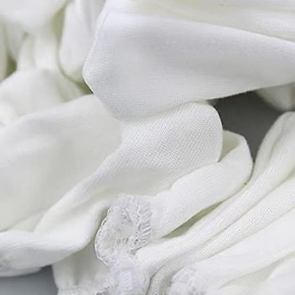 Zfyoung Cotton Finger cots (Pack of 200),Cloth Finger cots,Protect Fingers Comfortable and Breathable, Absorb Sweat