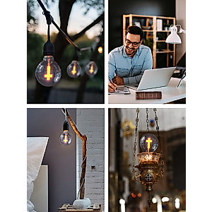 Mandala Crafts Christian Light Bulb Crucifix Bulb Jesus on The Cross Catholic Novelty Bulb 3W 120V for Pendant String Night Light (Standard Base 1 Bulb)