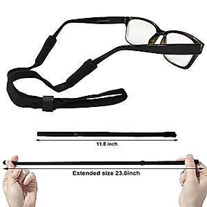10 Pack Glasses Strap Adjustable Glasses Lanyard Eye Glasses String Straps Sports Sunglasses Holder Eyewear Retainer for Men Women