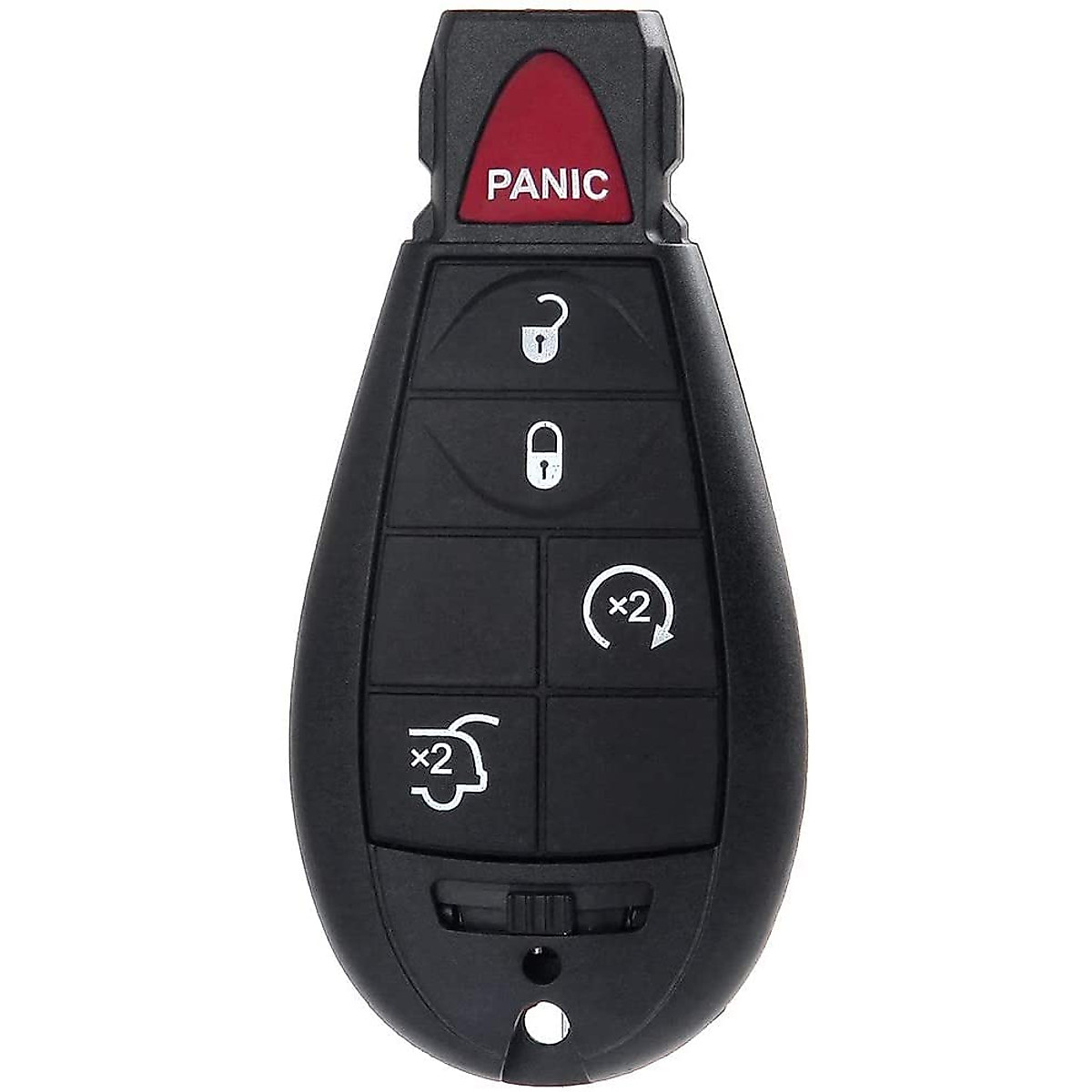 5 Button Key Fob Replacement Compatible for 2008 2009 2010 2011 2012 2013 Jeep Grand Cherokee,2008 2009 2010 Jeep Commander Car Keyless Entry Remote Control M3N5WY783 IYZ-C01C