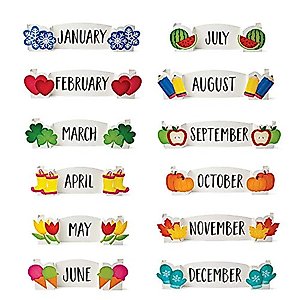 Creative Teaching Press 3D POP! Months of the Year (10207)