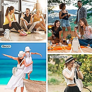 Water Bottle Carrier Bag with Pouch Compatible with Stanley 40oz Tumbler with Handle, Water Bottle Pouch for Stanley Quencher H2.0 Flowstate, Stanley Adventure Quencher, Simple Modern 40 oz Tumbler