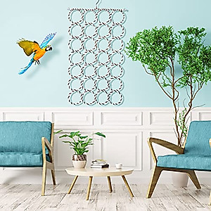 3 Pieces Bird Rat Climbing Rope Net Toy for Cage Bird Rope Perch Swing, Ladder Rope Bridge Hanging Hammock, Small Animal Activity Toy for Gerbil, Mouse, Mice, Parrot, Bird