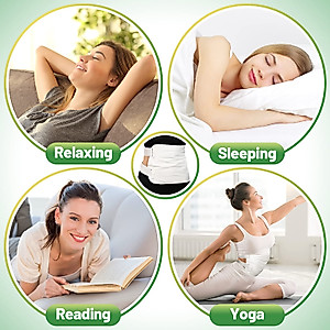 Castor Oil Pack Wrap- Reusable Organic Castor Oil Pack Kit for Women Gift Liver Detox- Bamboo Cotton Castor Oil Pack Compress with Storage Bag for Constipation Inflammation (Oil Not Included)