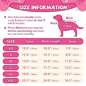 XGDMEIL Dog Sweater Pet Clothes Cute Funny Striped Puppy Turtleneck Sweater Holiday Costumes Soft Warm Kitten Dog Knitwear Vest Cold Weather Outfits for Small Medium Large Dogs Cats(Rose Red,XS)