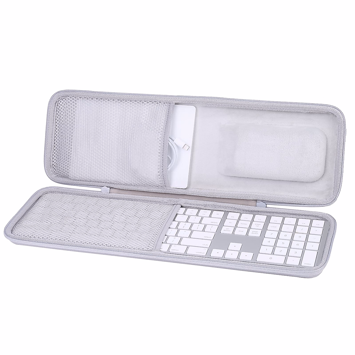 co2CREA Hard Case Replacement for Apple Magic Keyboard Numeric Keypad + Apple Magic Mouse