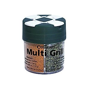 Coghlan's Multi-Grill Spice and Herb Assortment Shaker (Seafood, Pepper Steak, Chicken, Grill & Boil)