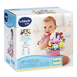 VTech Baby Lil' Critters Moosical Beads Amazon Exclusive, Purple