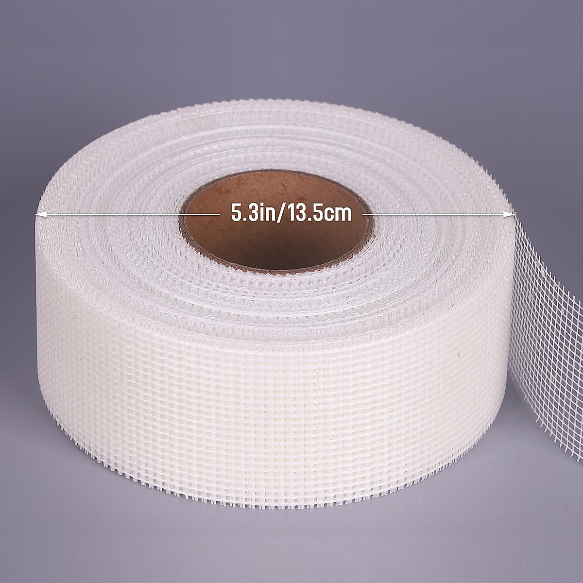 nicestrong Drywall Joint Tape (2inch X 164ft) Self Stick Repair Mesh Tape Fiberglass Drywall Patch Hole Heavy Duty Wall Repair Mesh Spackle Tape Wall Crack and Seam Repair Drywall Tape