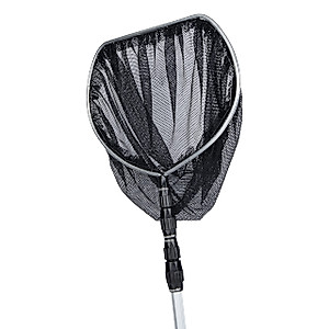 TetraPond Telescoping Pond Net, 14-Inch Diameter Ring,Black/Silver