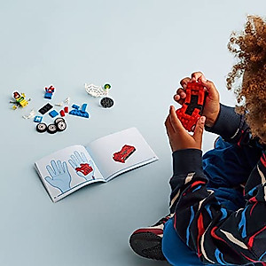 LEGO Marvel Spider-Man's Car and Doc Ock Set 10789, Spidey and His Amazing Friends Buildable Toy for Kids 4 Plus Years Old with Glow in The Dark Pieces