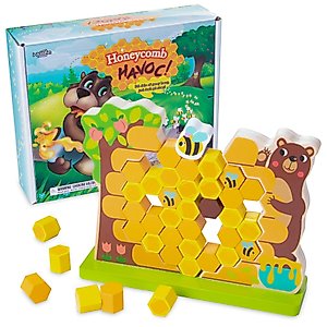 Honeycomb Havoc!|Children's Tabletop Dexterity Board Game for Kids and Toddlers|Developmental Kids Game|Quick 10 Minute Game