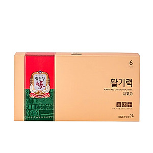CheongKwanJang [Korean Red Ginseng Vital Tonic Gift Set Energy Shot Panax Ginseng Giftset for Immune System Booster and Wellness Recovery, Natural Herbs, Vitamins and Minerals - 10 Bottles