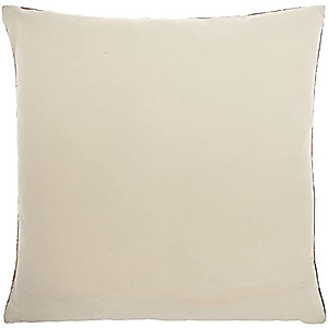 Nicole Curtis Pillow Persian Print Red 24" X 24" Throw Pillow