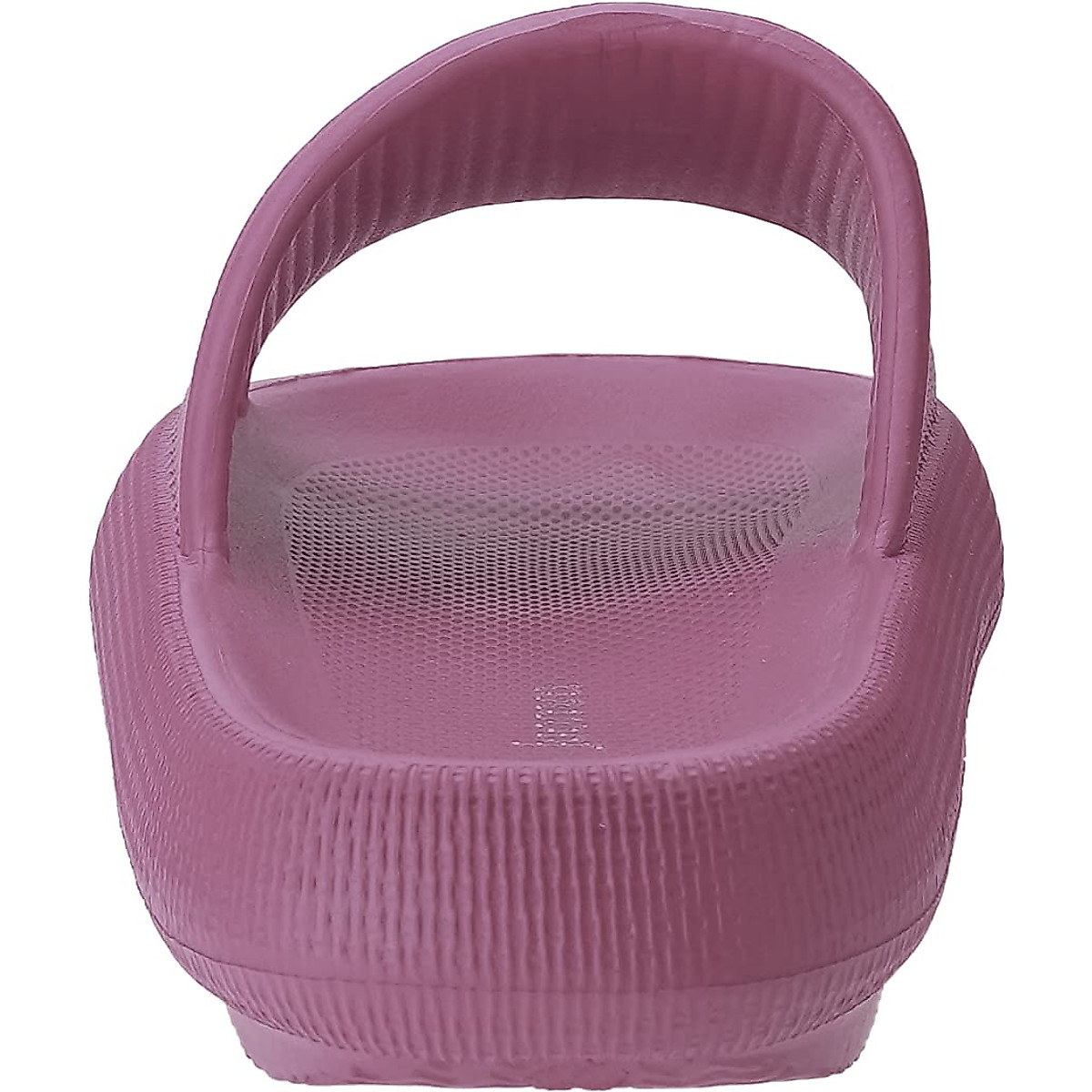 Joomra Womens Slides Thick Sole Platform Non Slip House Shower Bathroom Pillow Slippers for Ladies Cushioned Tan Soft Indoor Bath Female Sandals Fuchsia 35-36