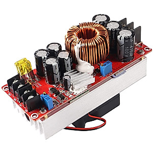 1500W 30A DC-DC Boost Converter DIY Step-up Boost Constant Stream Power Supply Module Board in 10-60V Out 12-90V Electric Unit Module (2X)