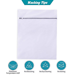Laundry Bags (2*M), 2PCS, Medium.Premium Fine Mesh Laundry Bag. To Prevent Snagging, Wrinkling, Tweaking, Twine, and Reduce Abrasion, Protecting Delicates Cleaning, Store and Packing Luggage.