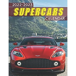 Supєrcαrs calendar 2023: 18 Month Planner To Keep You On Track. Perfect Gift! From JUN 2022 to Dec 2023
