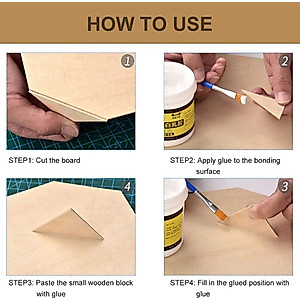 12 Pack Basswood Sheets for Crafts,12 x 12 x 1/8 Inch- 3mm Thick Plywood Sheets with Smooth Surfaces, Squares Bass Wood Boards for Laser Cutting, Wood Burning, Architectural Models, Staining