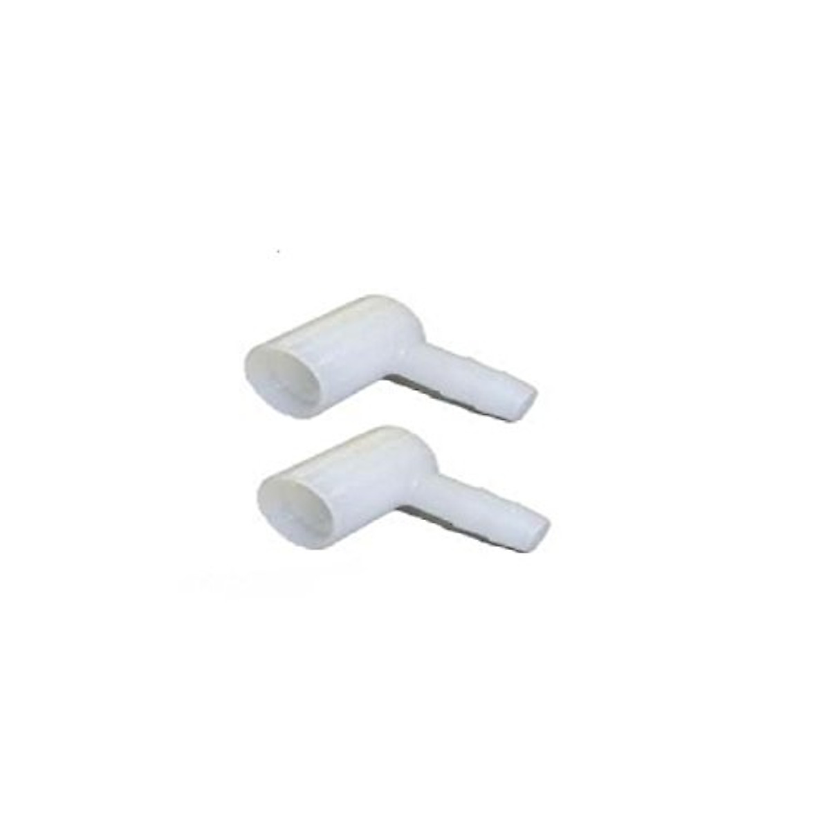 Tecusmeh Carburetor Gas Line Inlet Plastic Elbow Fitting 640363 - 2 Pack