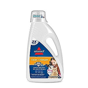 BISSELL 2X Allergen Cleansing Full Size Machine Formula, 60 ounces, 89Q5A