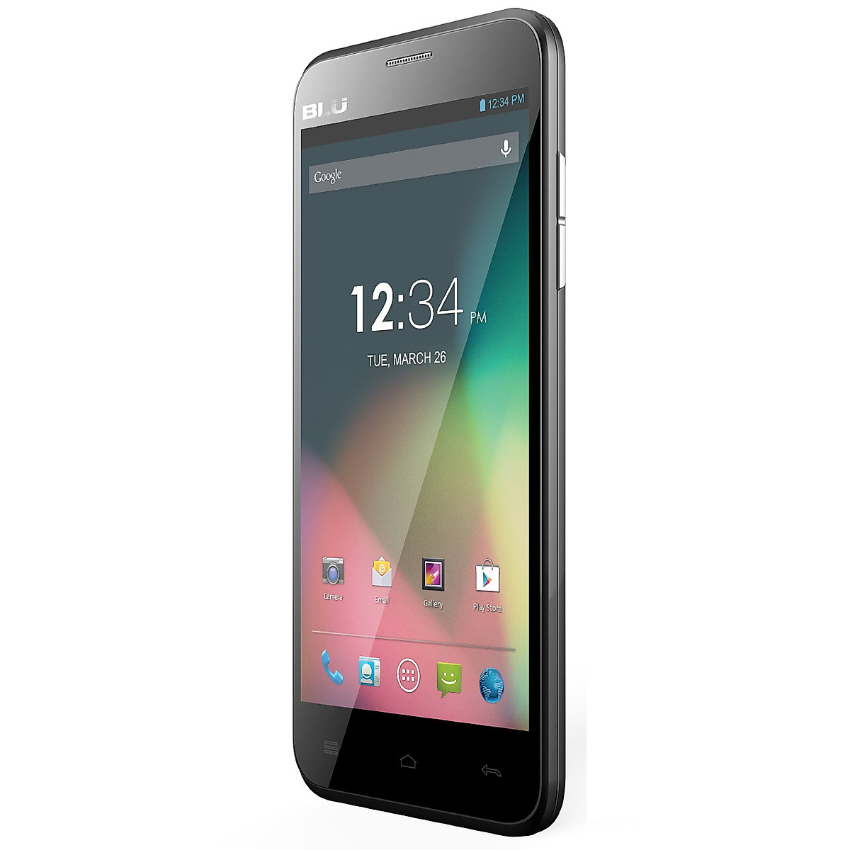 BLU Dash 5.0 D410a Unlocked Dual SIM GSM Phone (Grey)