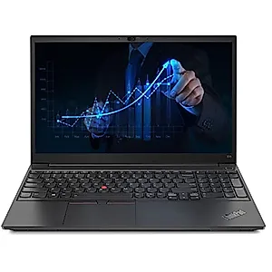 Lenovo ThinkPad E15 Gen 2 Business Laptop, 15.6" Full HD Display, Intel Core i5-1135G7 Processor, 16GB RAM, 512GB SSD, Wi-Fi 6, HDMI, Windows 11 Pro, Black