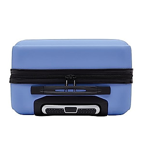 Travelers Club Spinner Luggage, Skyline Blue, 20-Inch Carry-On