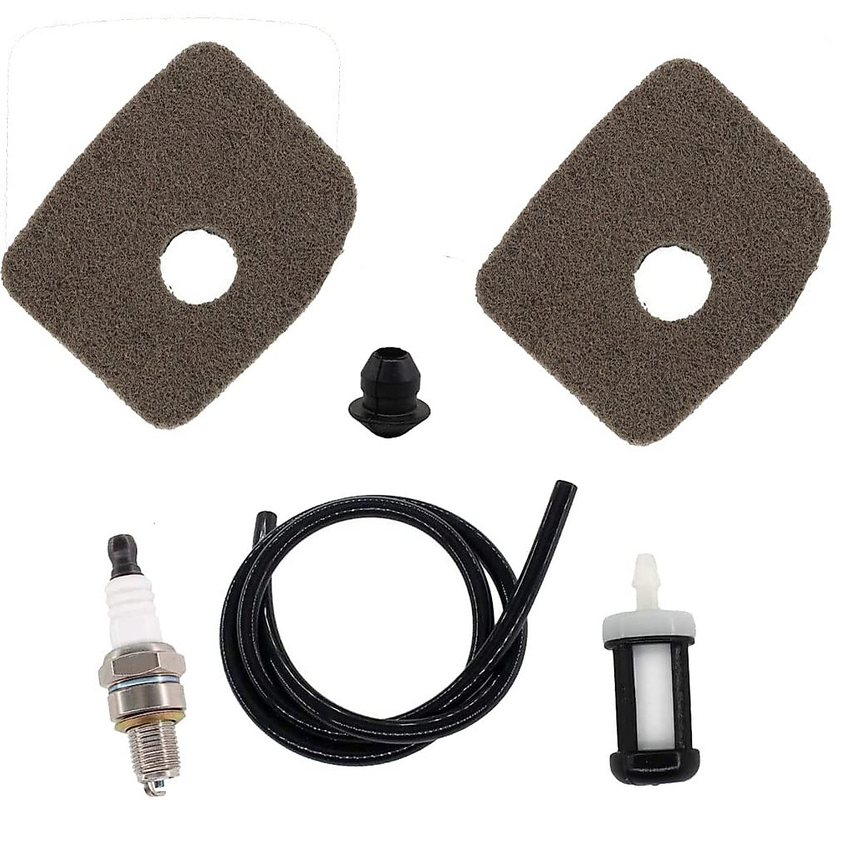 BEIYIPARTS 2 Air Filter Tune Up Service Kit for Stihl BG56 BG66 BG86 BG86C BR200 BG86CE BG86Z BG86CEZ BG56C BG66C SH56C SH86C Leaf Blower 42411201800 Air Filter