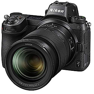 Nikon Z7 Mirrorless Digital Camera with 24-70mm Lens and FTZ Adapter Kit (International Model) (Renewed)