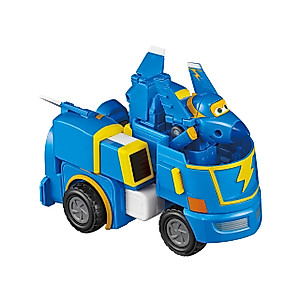 Super Wings - – Jerome’S Stunt Bot | Transforming Toy Vehicle Set | Includes Transform-A-Bot Jerome Figure | 2" Scale