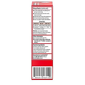 Infants' Tylenol Acetaminophen Medicine, Pain & Fever Relief, Dye-Free Cherry, 1 fl. oz