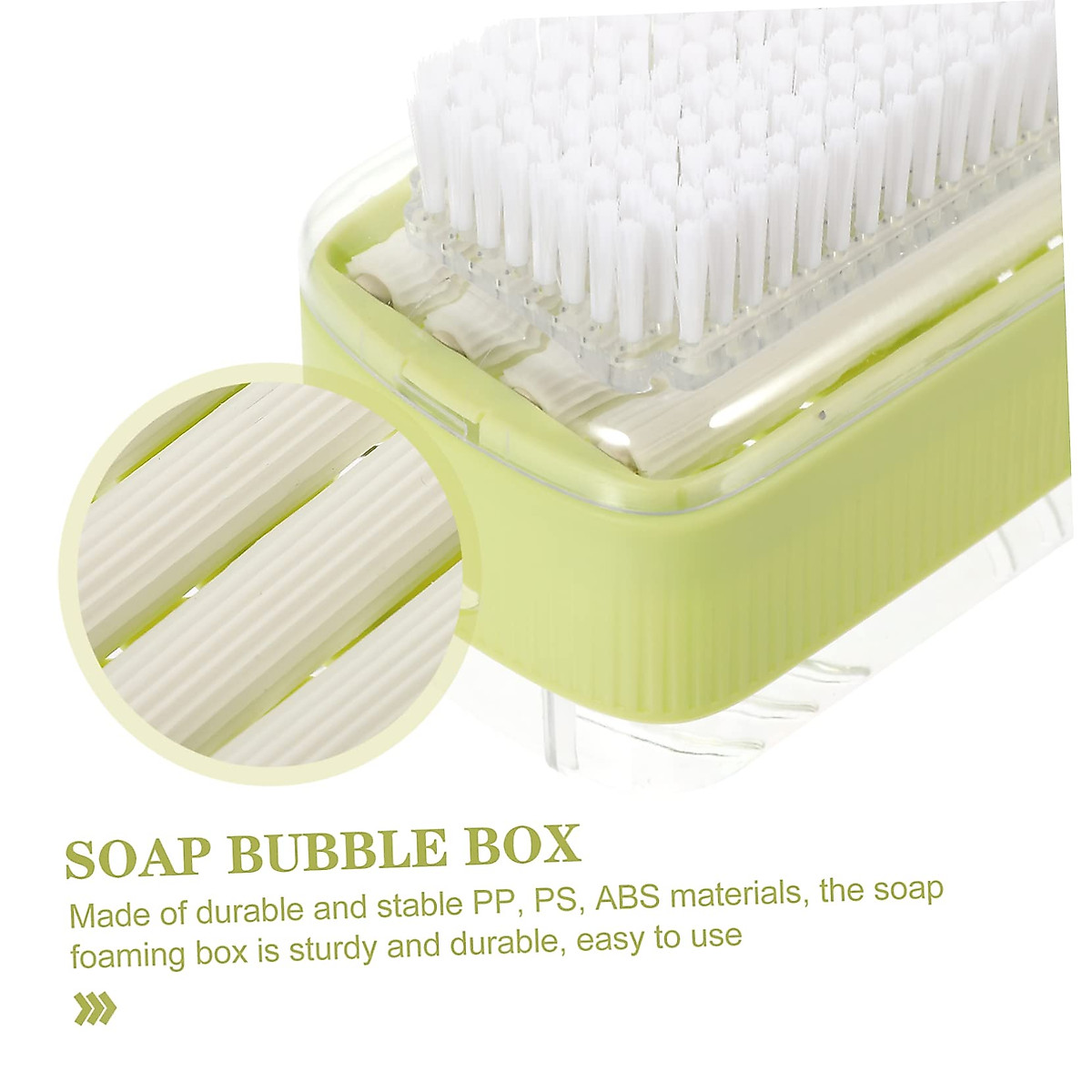 Cabilock 4pcs Box Soap Foaming Box Bubble Soap Bathroom Soap Dish Soapdish Soap Foaming Container Soapbox Bar Soap Soaps Travel Soap Case Laundry Soap Dispenser Pp Roller Laundry Brush