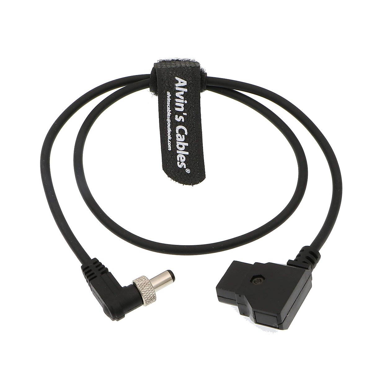 Alvin's Cables D TAP to Locking DC 5.5 2.1 Atomos Monitor Power Cable for Video Devices PIX-E7 PIX-E5 7 Touchscreen Display Hollyland Mars 400s