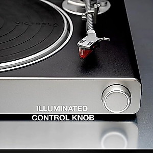 Victrola Stream Carbon Turntable - 33-1/3 & 45 RPM Vinyl Record Player, Works with Sonos Wirelessly, High Precision Cartridge, Semi-Automatic, Wi-Fi, RCA, Pre-Amp Out, Sleek & Stylish, Matte Finish