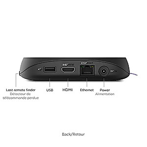 Roku Ultra LT (4K/HDR/HD) Streaming Player with Enhanced Voice Remote, Ethernet W/Premium 6FT 4K Ready HDMI Cable & 64GB MicroSD for Faster Channel Loading (US Version)