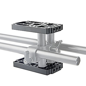 NICEYRIG Switching Plate Camera Cheese Easy Plate Applicable Railblocks, Dovetails, Short Rods