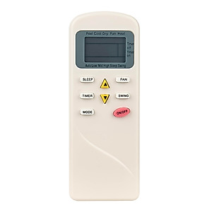 Replace AC Remote Control Compatible with TCL/Peabody/Pioneer/Videocon/Mastertech Air Conditioner 9000BTU KTTCL001
