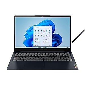 Lenovo Ideapad 3i 15.6 FHD Touchscreen Laptop | Intel Core i5-1155G7 Processor | Intel Iris Xe Graphics | 16GB RAM | 2TB SSD | Windows 11 Home | Bundle with Stylus Pen