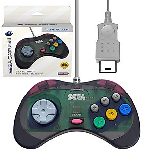 Saturn Official Saturn Controller Pad - Original Port (Slate Grey)