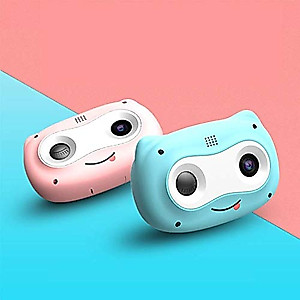 LKYBOA Children Camera Digital - Kids Mini Camera Toy Birthday Gift Portable（Blue,Pink） (Color : Pink)